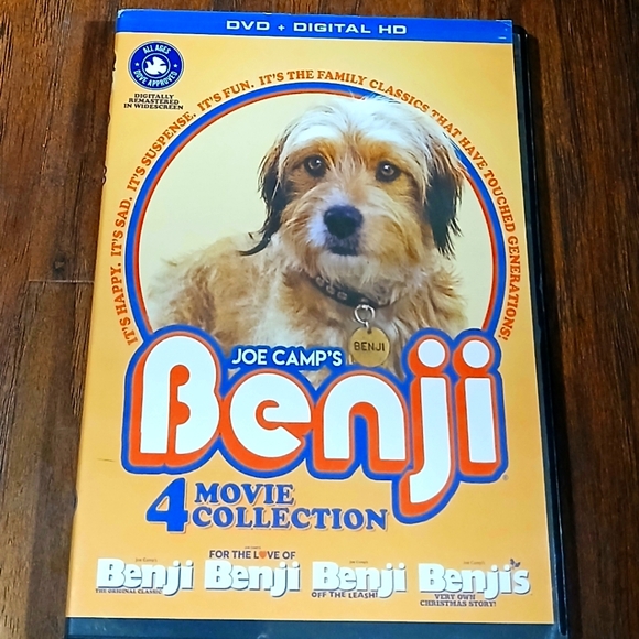 Sony | Media | Joe Camps Benji 4 Movie Collection On Dvd | Poshmark